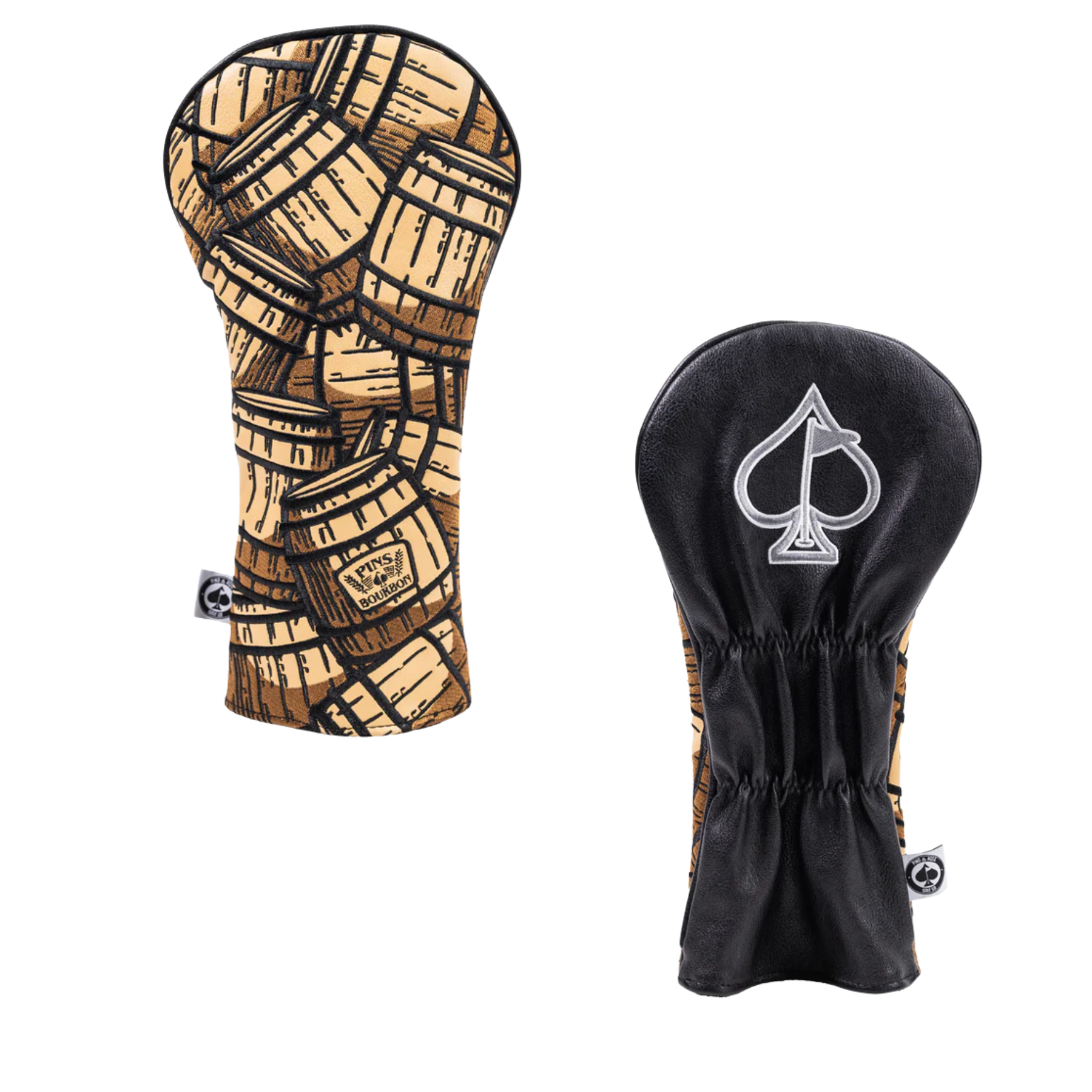Bourbon Barrel - Driver Cover (Pins & Aces) – Why Make Bogey